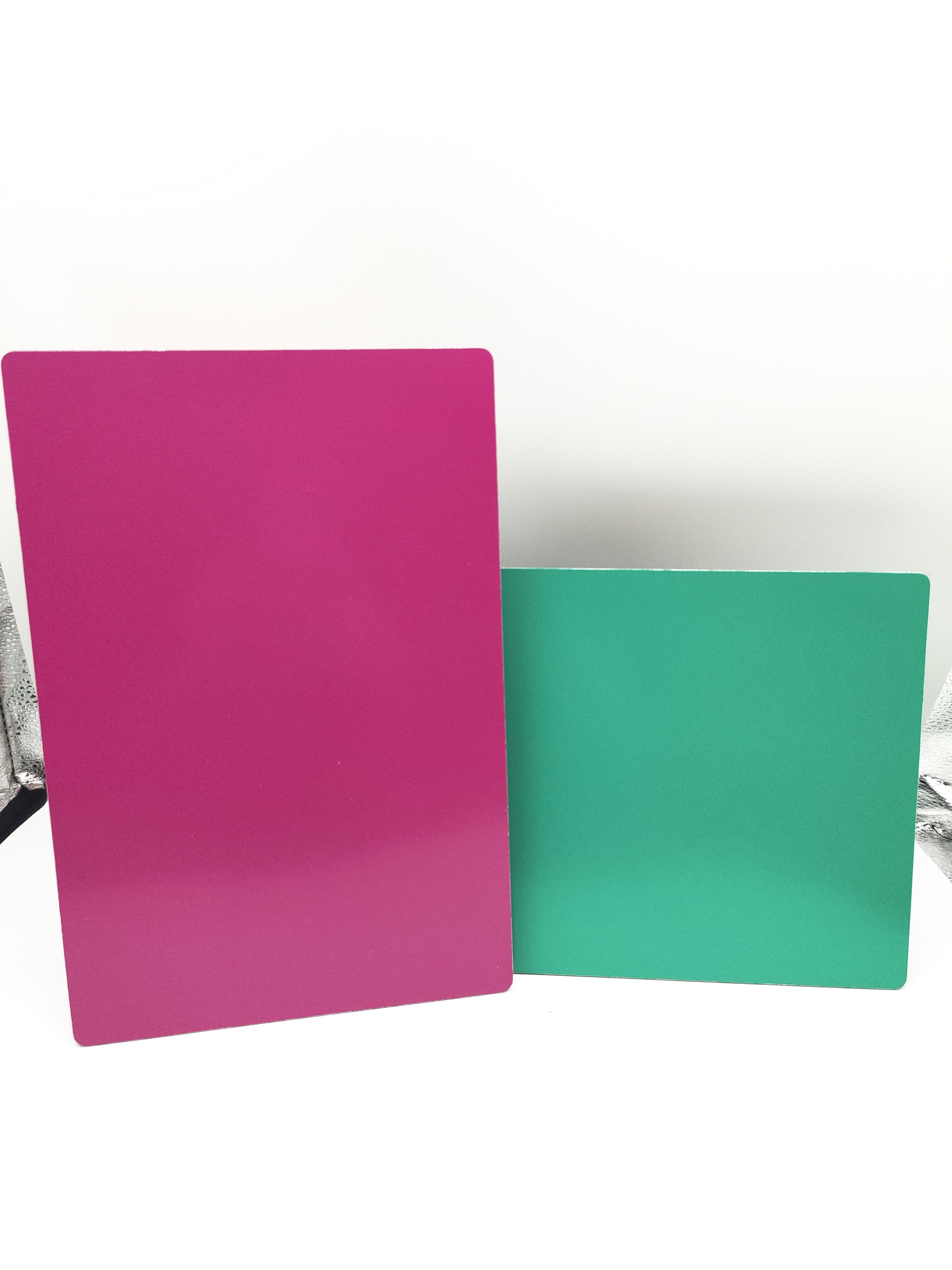 High Gloss Fire Rated ACP Sheets 2440mm Length Aluminium Composite Panel
