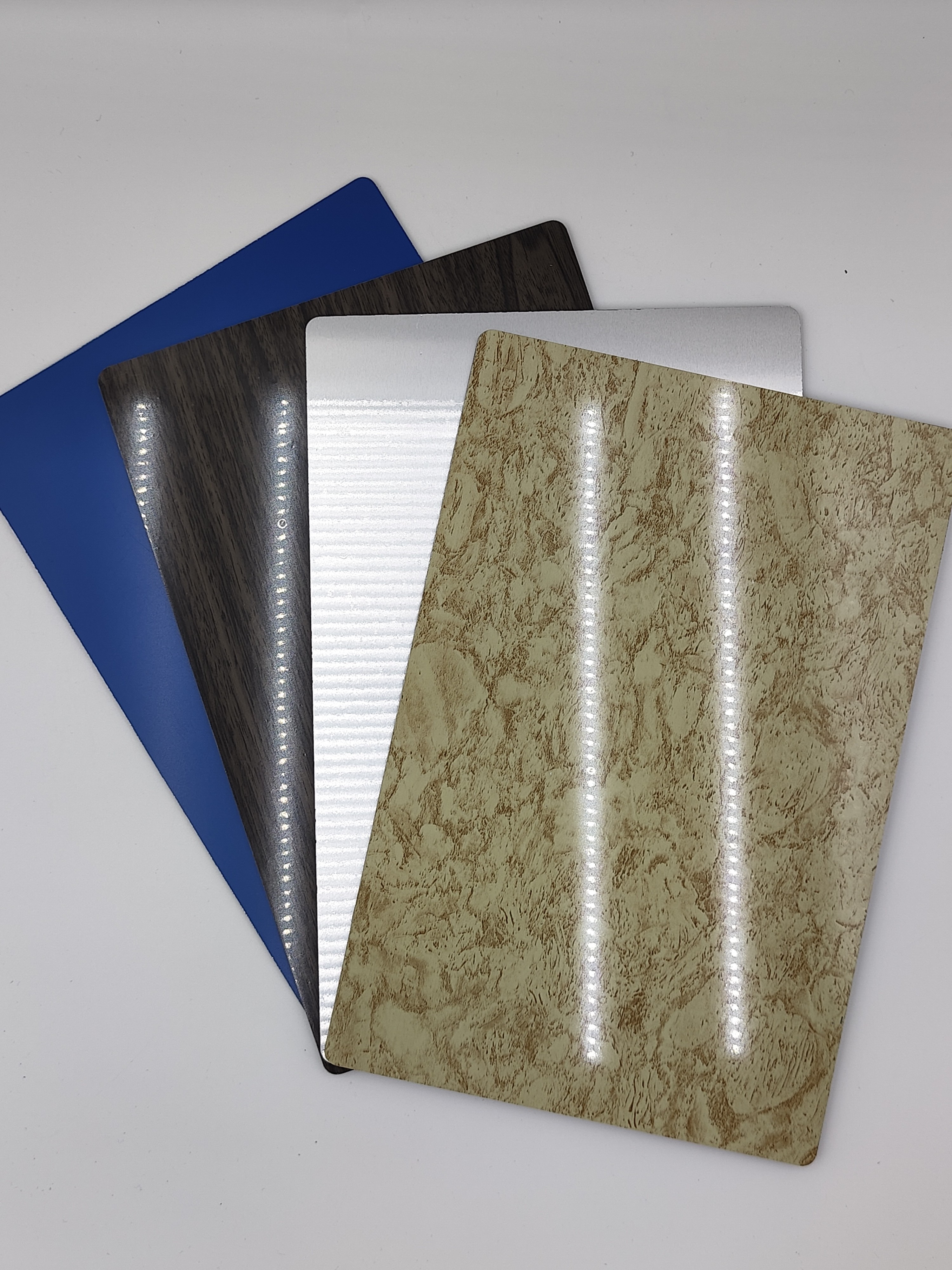 Plastic PVDF ACP Sheet Aluminum Sandwich Panel 0.5mm Aluminum Layer ...