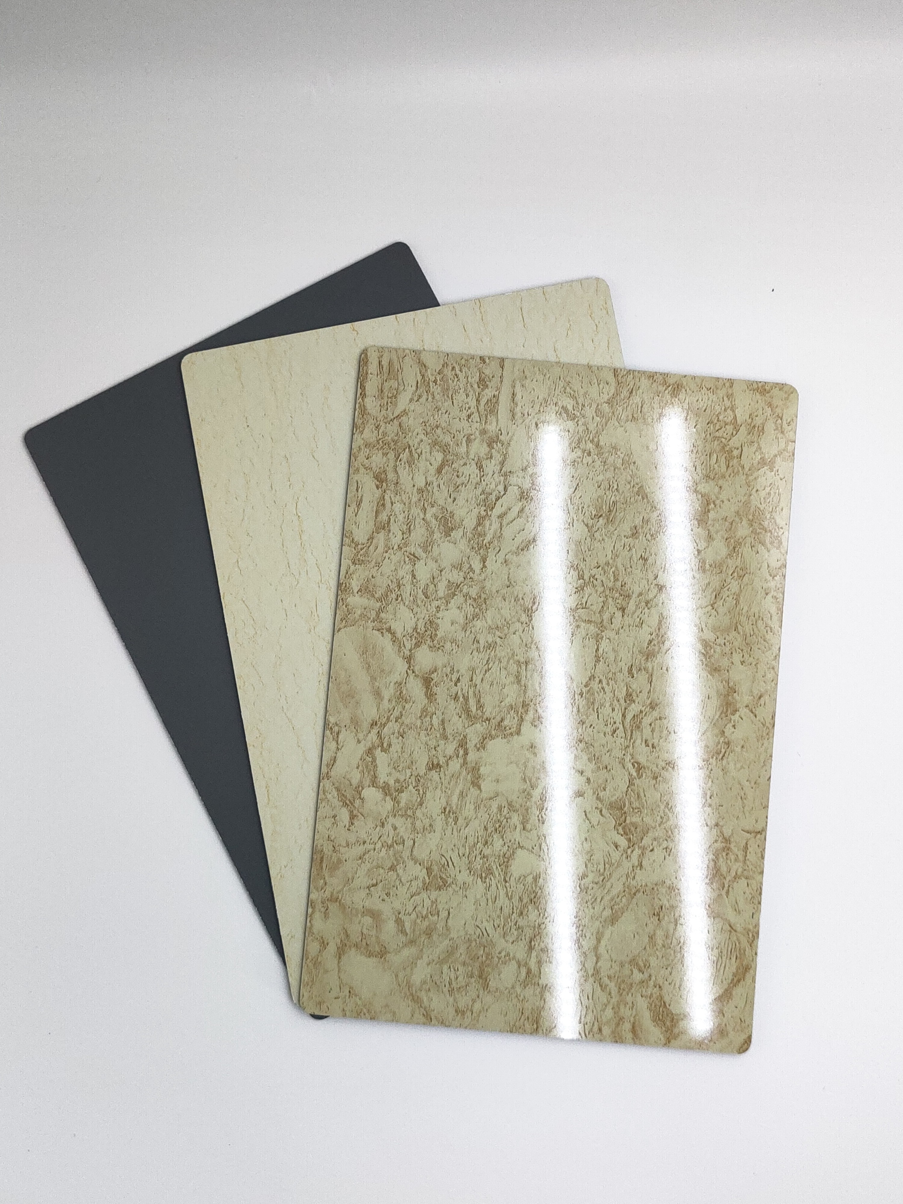 Stone Grain Exterior ACP Sheet Panels Fireproof Sign Board Type